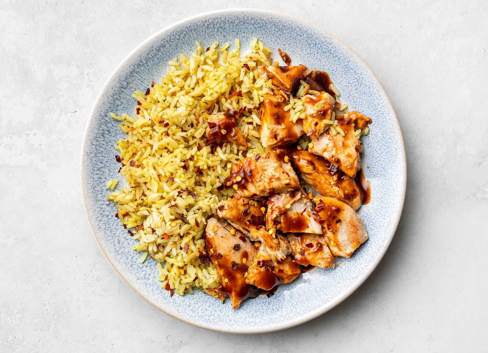 Korean BBQ Chicken + Jasmine Rice | Hungryroot