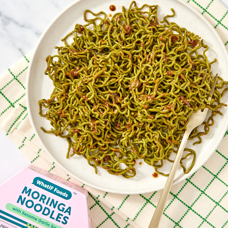 Sesame Garlic Moringa Noodles | Hungryroot