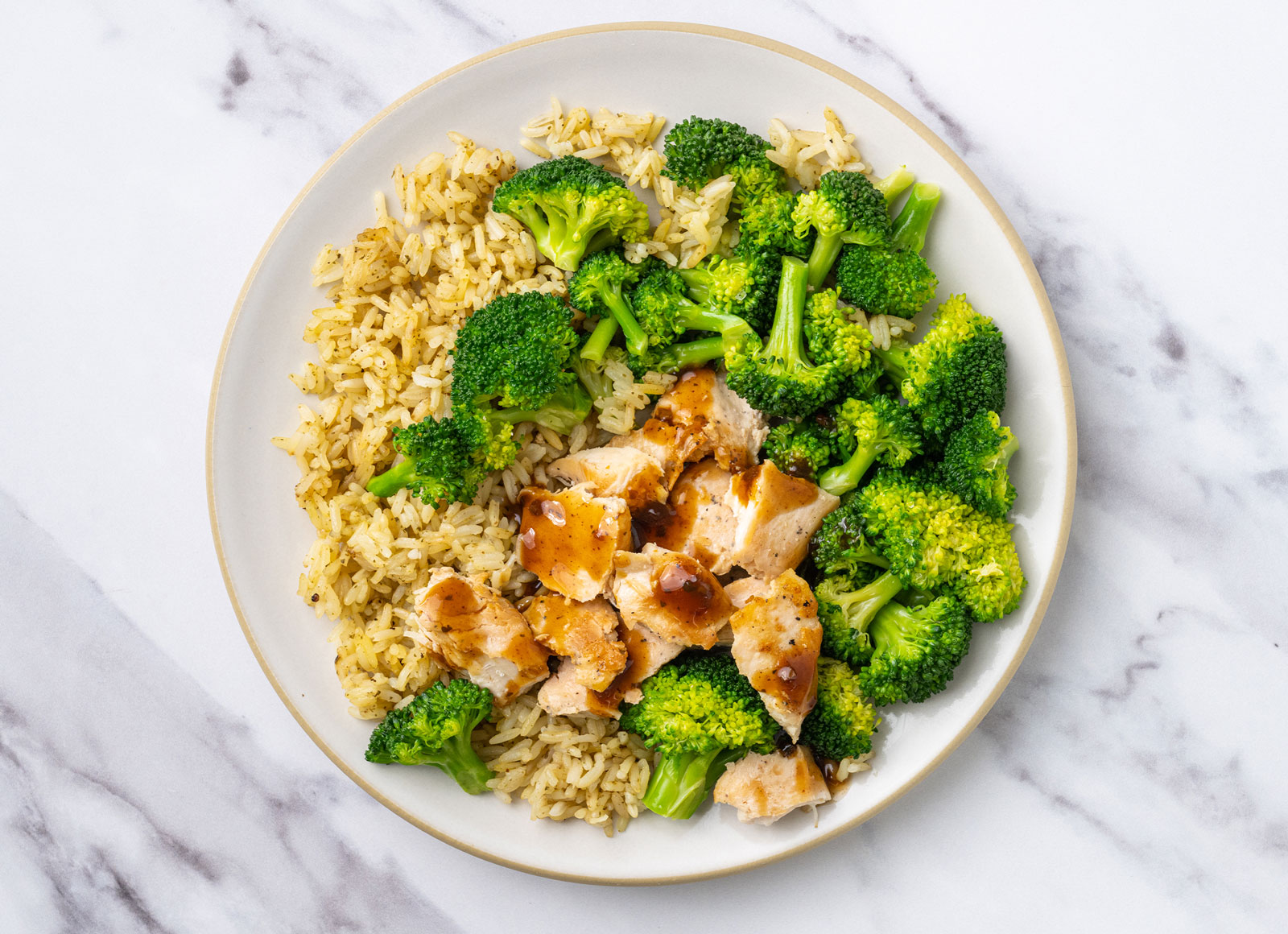 Korean BBQ Chicken with Broccoli + Jasmine Rice | Hungryroot