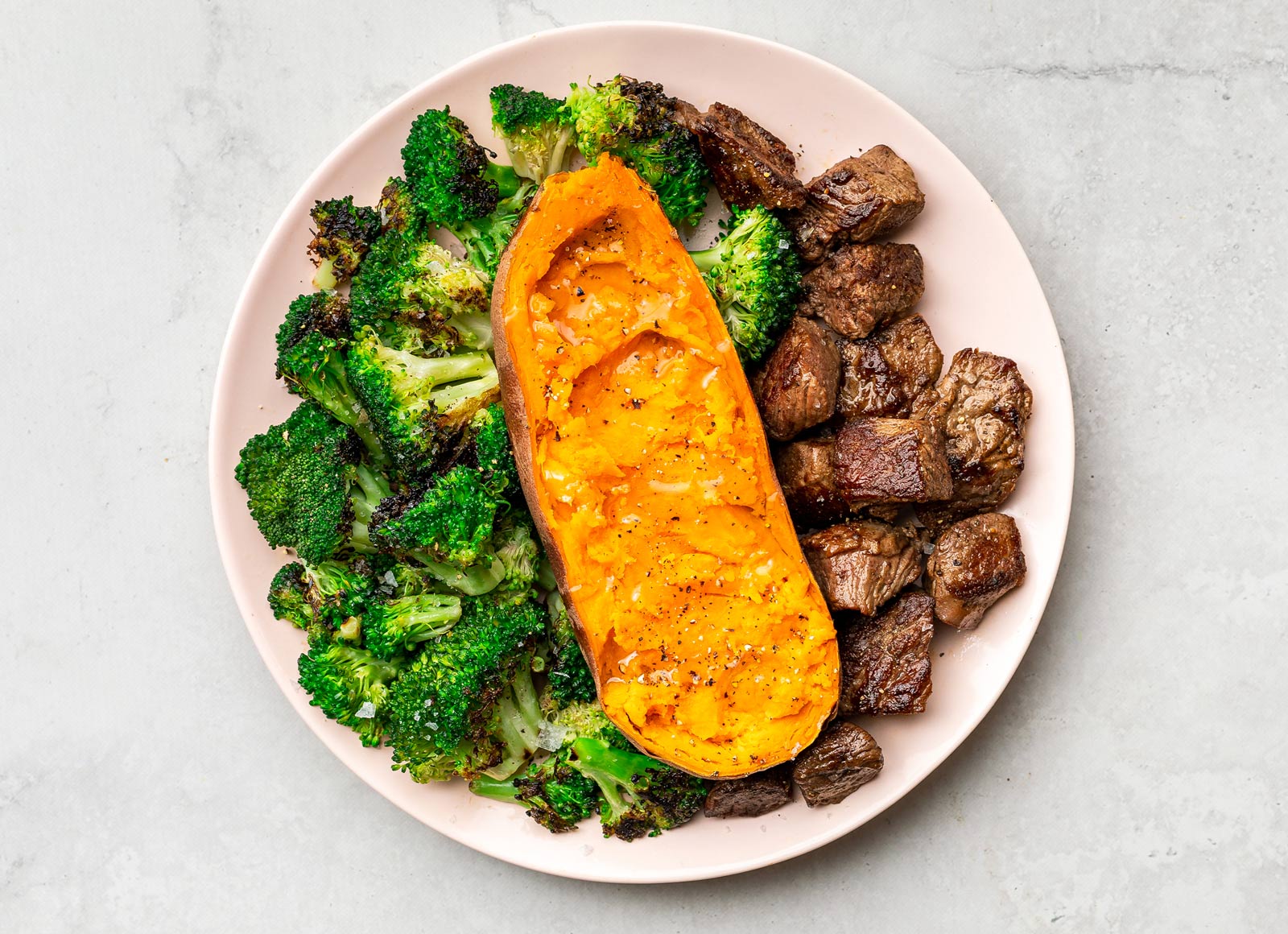 Beef 'n Broccoli Plate | Hungryroot