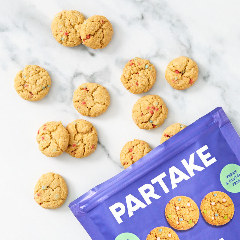 Mini Crunchy Vanilla Sprinkle Cookies | Hungryroot