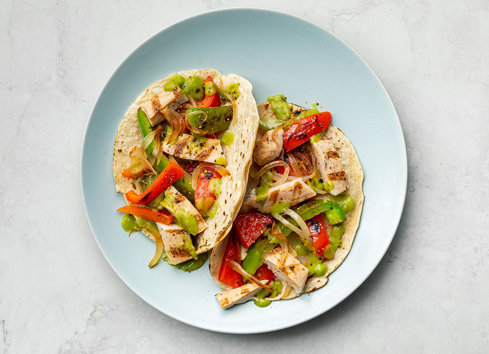 Extra Guac Chicken Tacos | Hungryroot