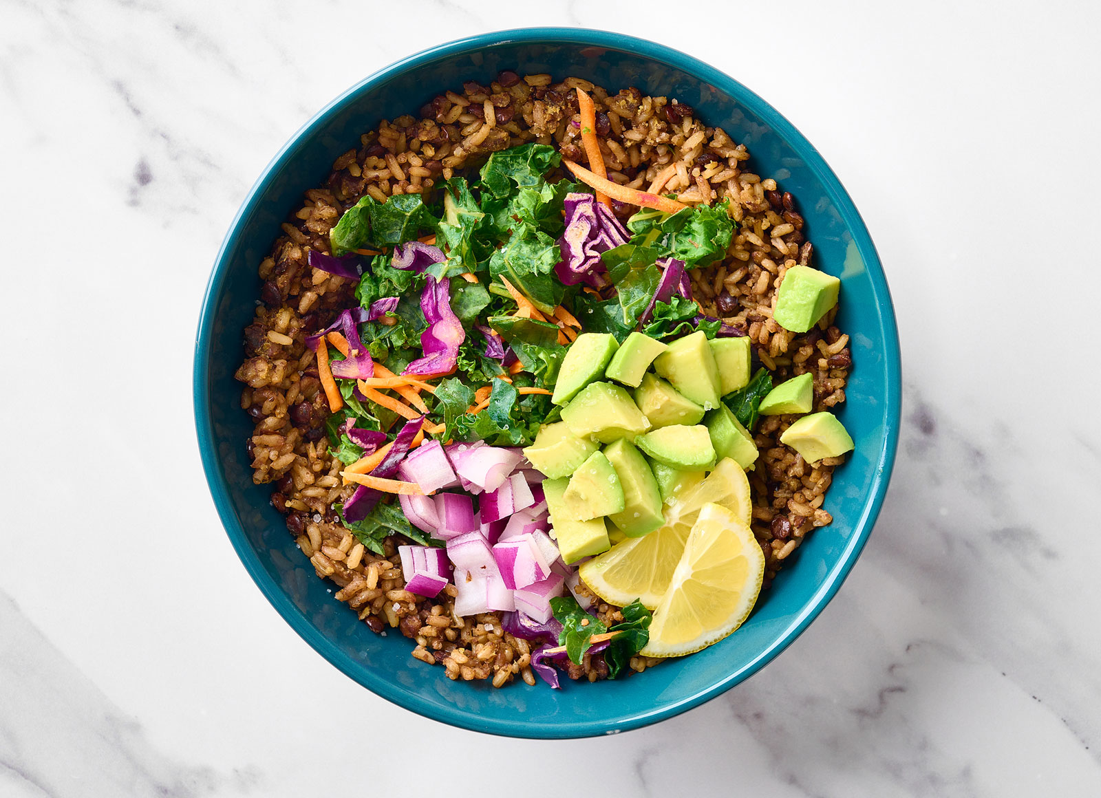 Rainbow Avocado Power Bowl | Hungryroot