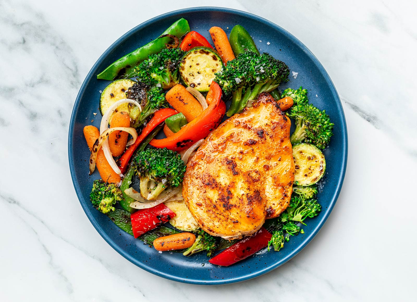 Blackened Chicken Breast + Sautéed Veggies | Hungryroot