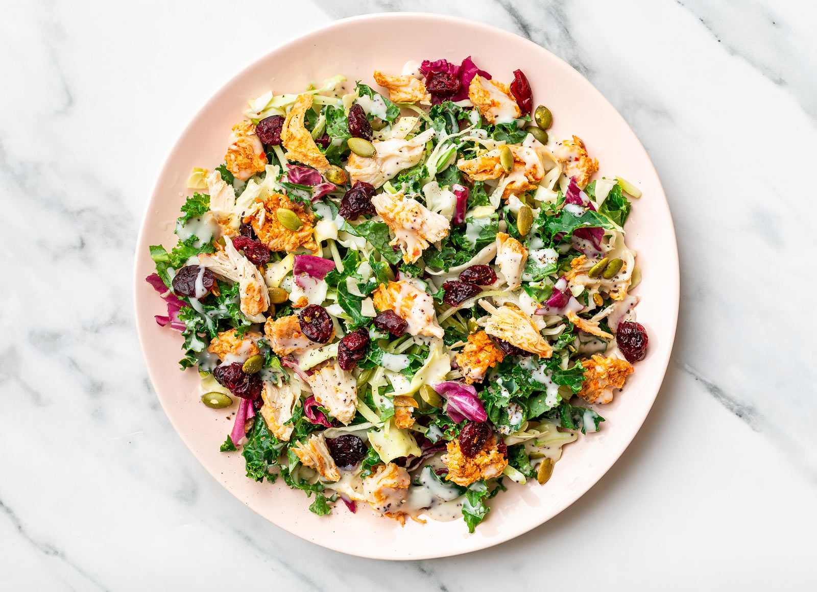 Chile Limon Chicken Kale Salad | Hungryroot