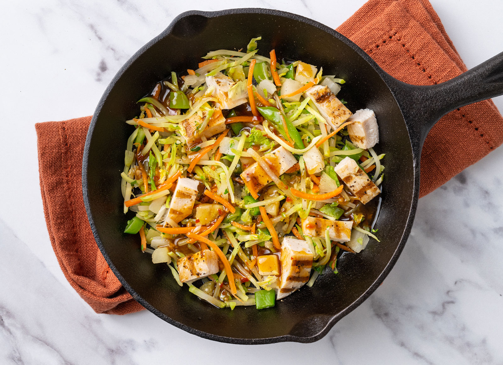 3-Ingredient Asian Chicken Sauté | Hungryroot