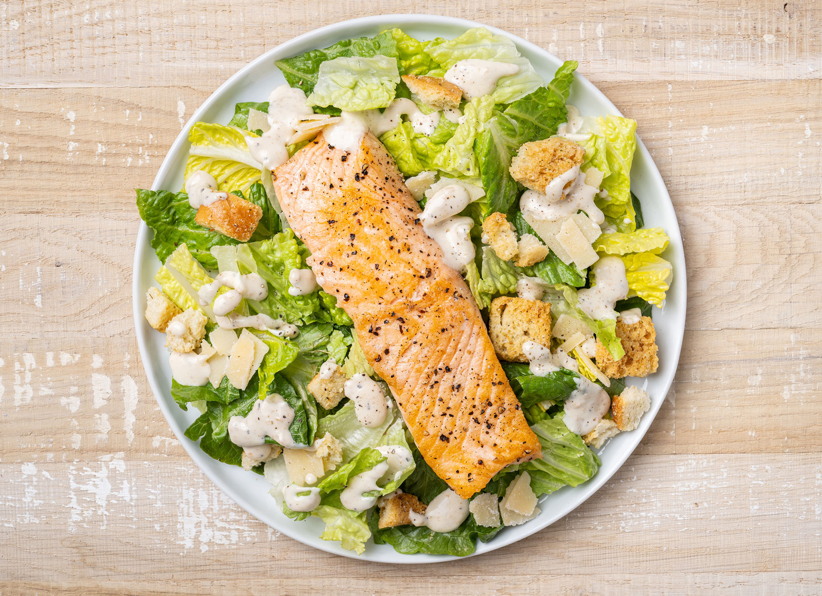 Atlantic Salmon Caesar Salad | Hungryroot