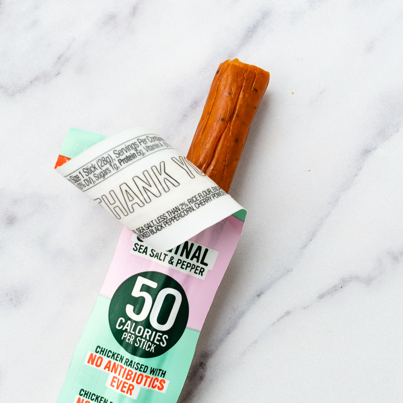 Sea Salt + Pepper Chicken Snack Stick | Hungryroot