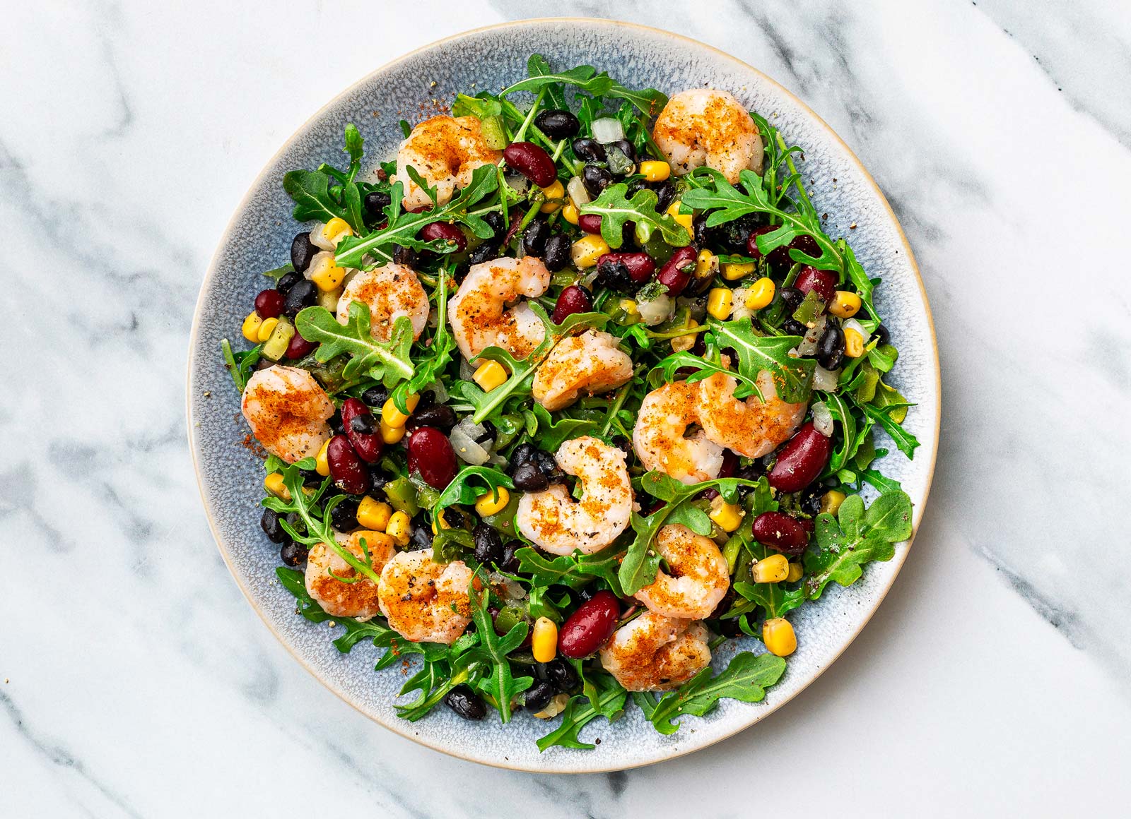 Blackened Shrimp Summer Salad | Hungryroot