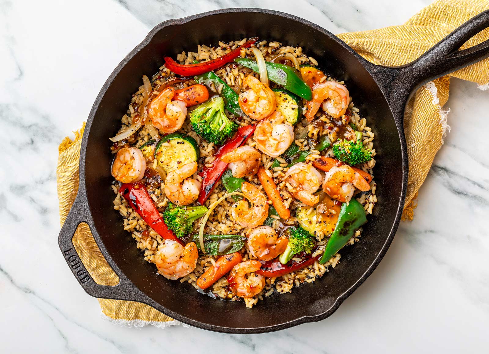 Takeout-Style Shrimp Fried Rice | Hungryroot