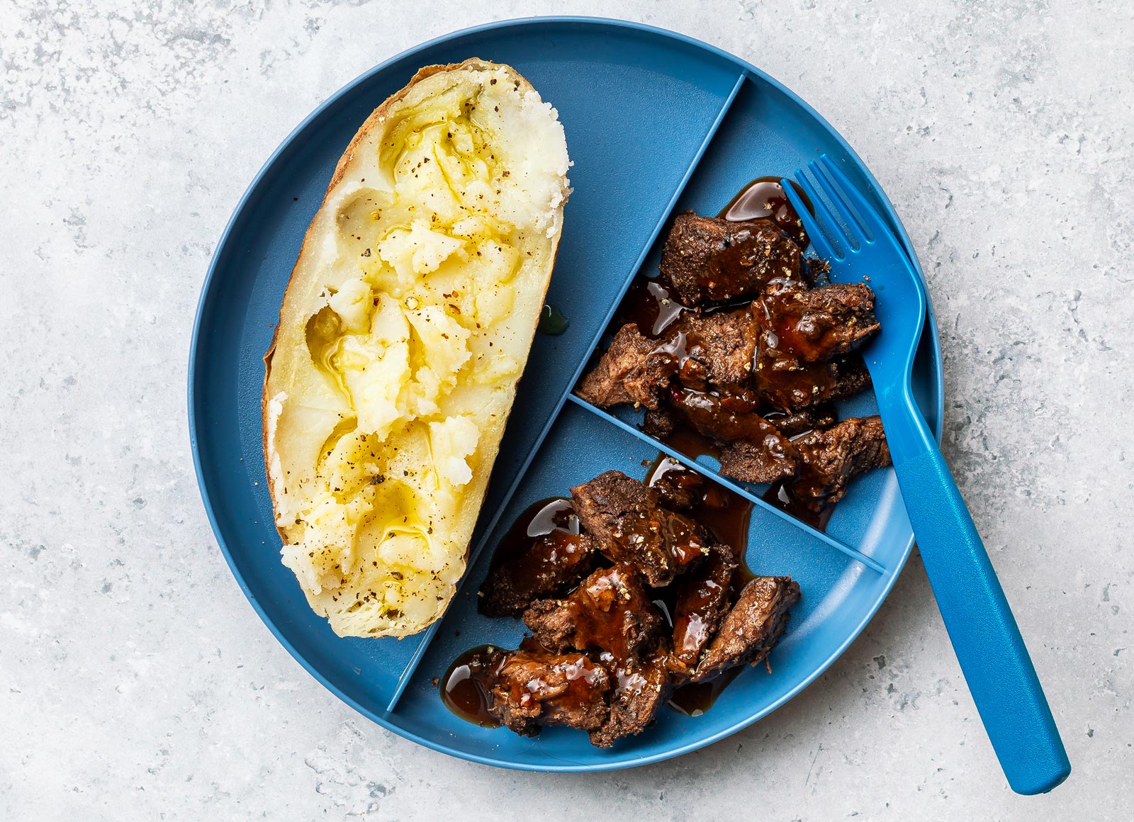 Beef Short Ribs + Baked Potato | Hungryroot