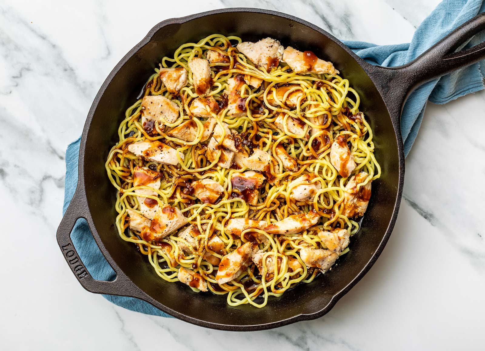 Korean BBQ Chicken Ramen Noodles | Hungryroot