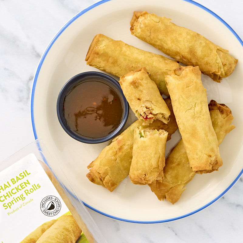 Thai Basil Spring Rolls | Hungryroot