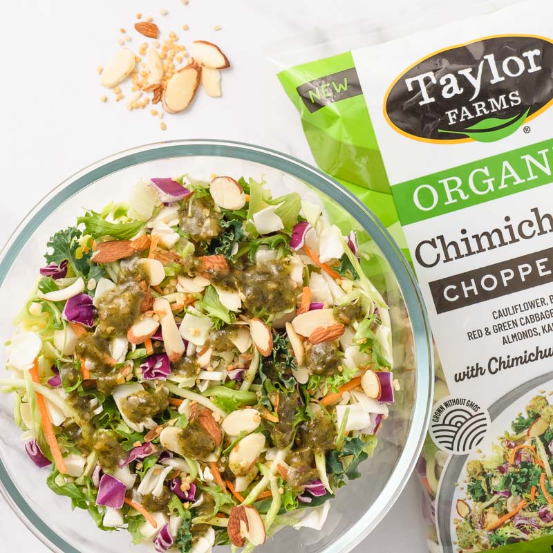 Organic Chimichurri Chopped Salad Kit | Hungryroot