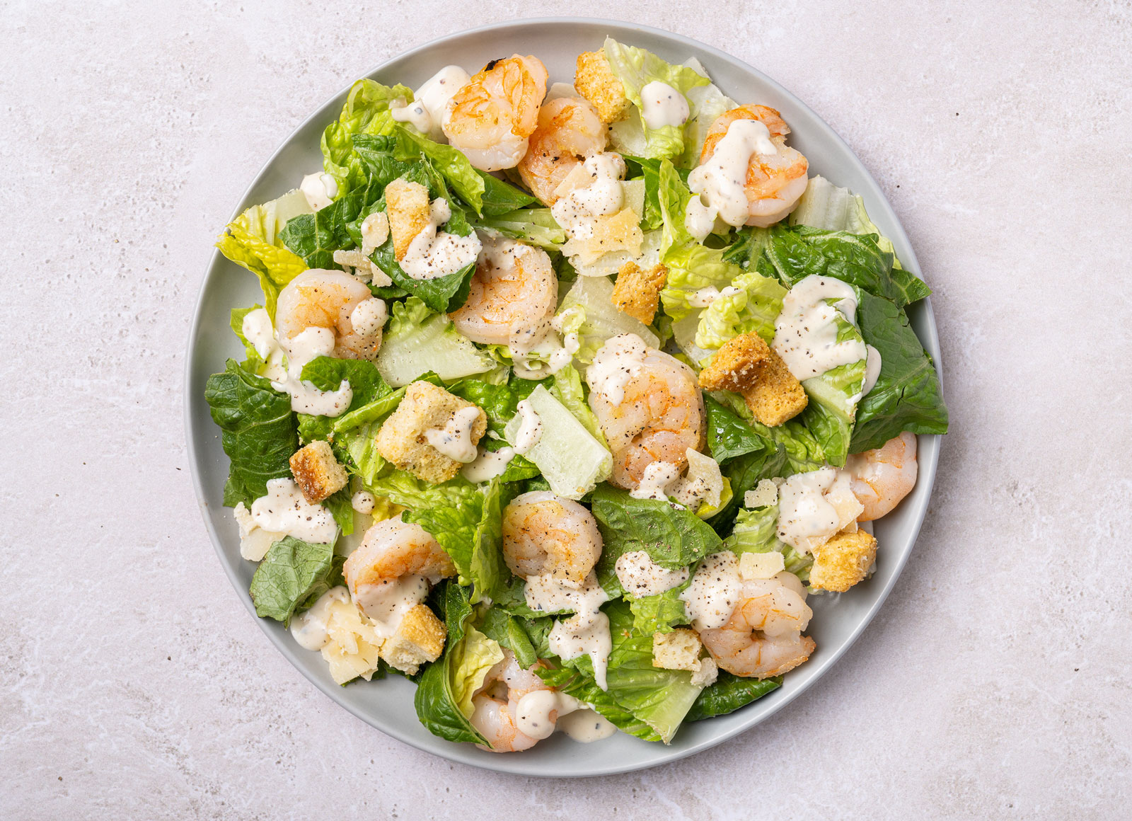 Sautéed Shrimp Caesar Salad | Hungryroot