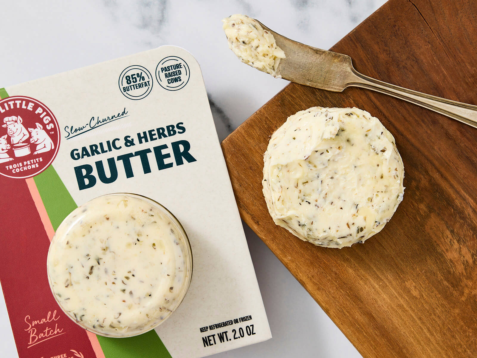 Slow Churned Herb Pasture Butter | Hungryroot
