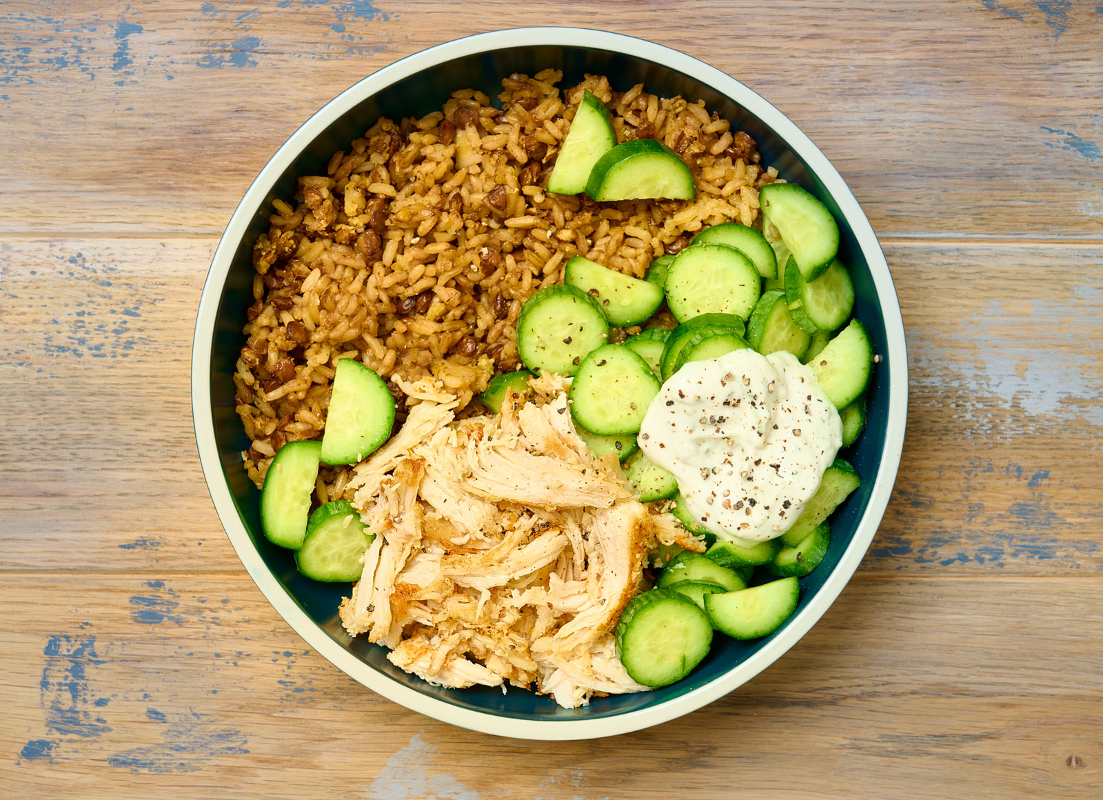 Tzatziki Chicken Power Bowl | Hungryroot