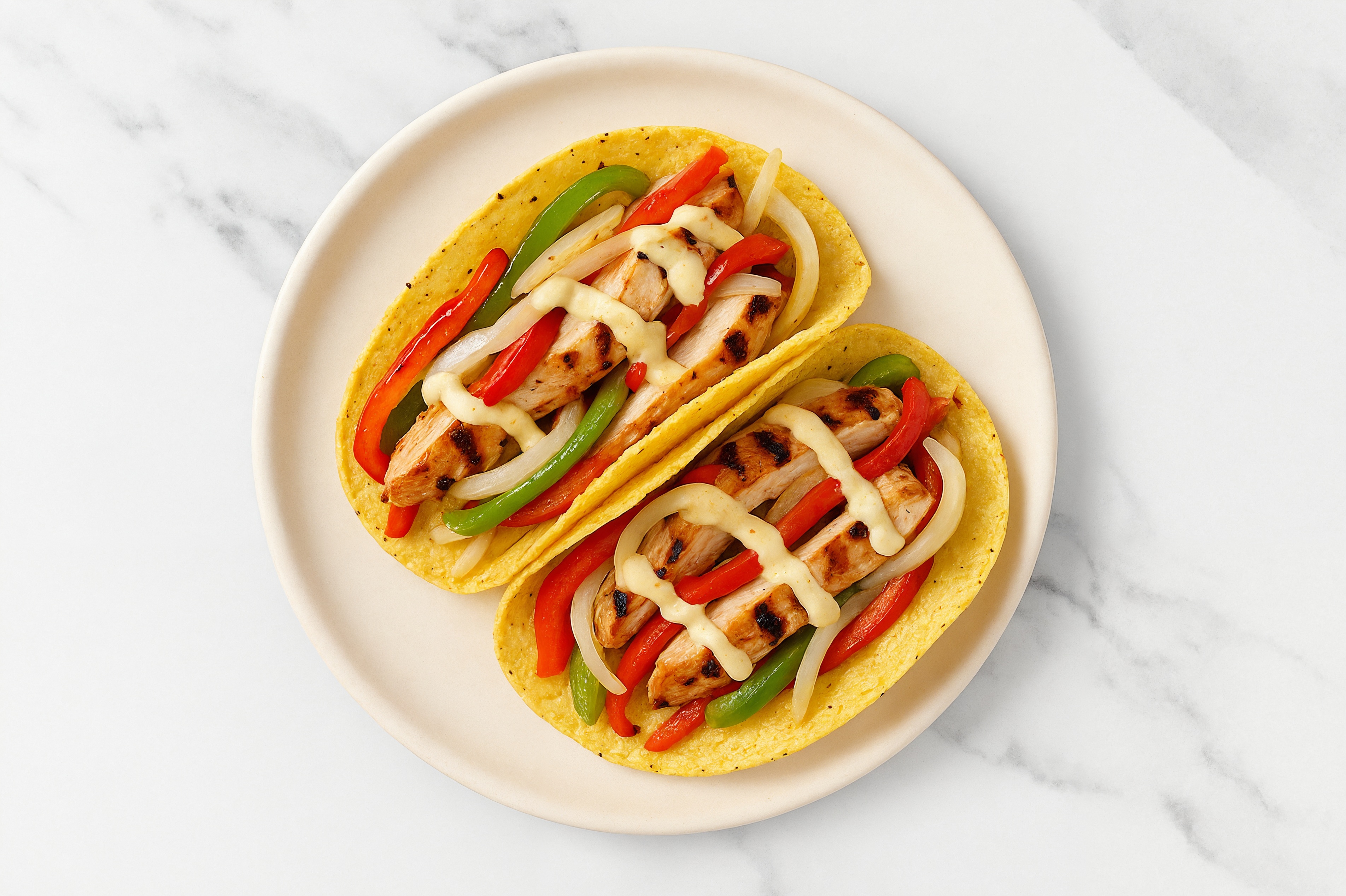 XL Extra Garlic Chicken Tacos | Hungryroot