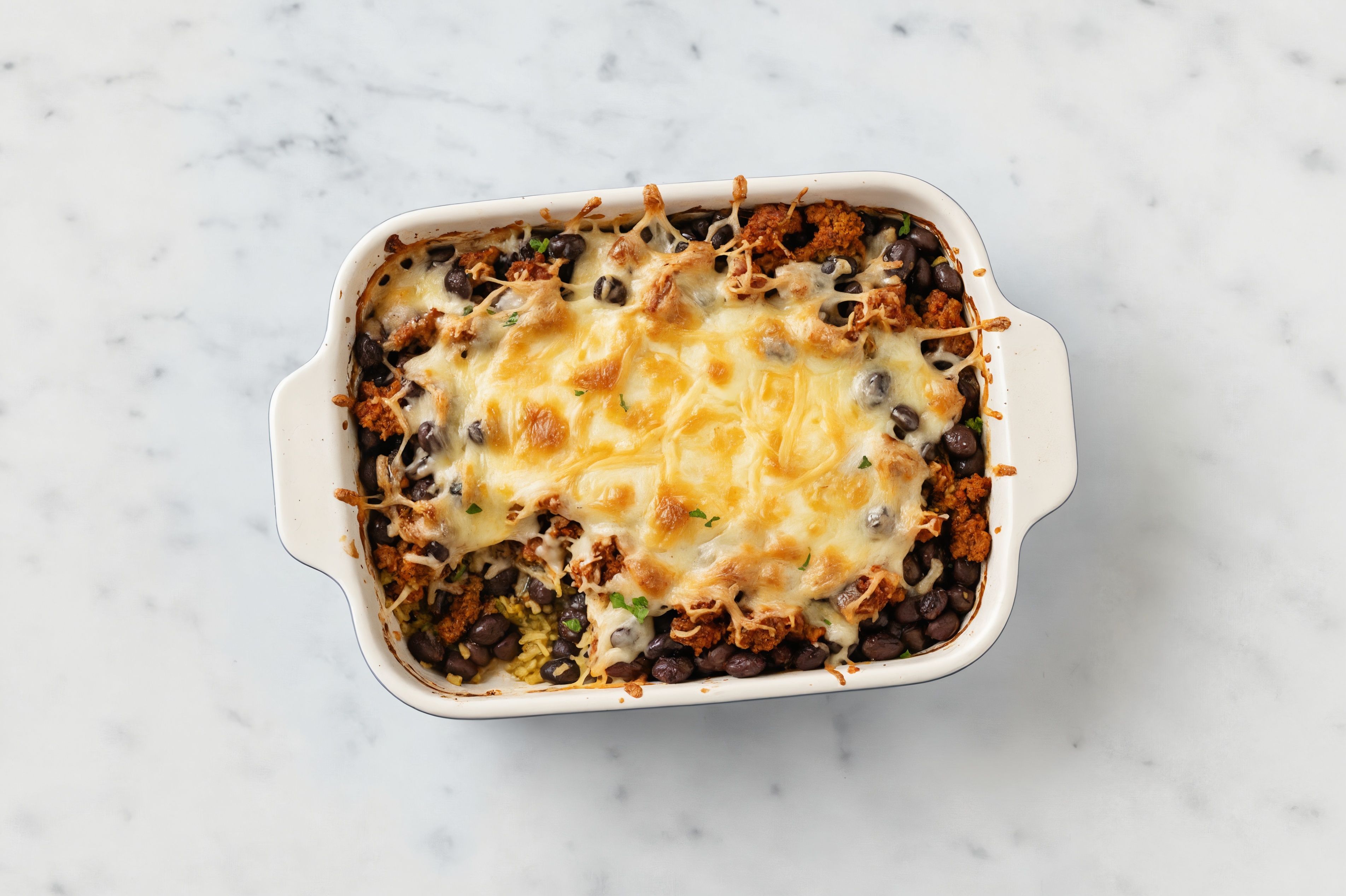 Cheezy Plant-Based Chorizo Bake | Hungryroot