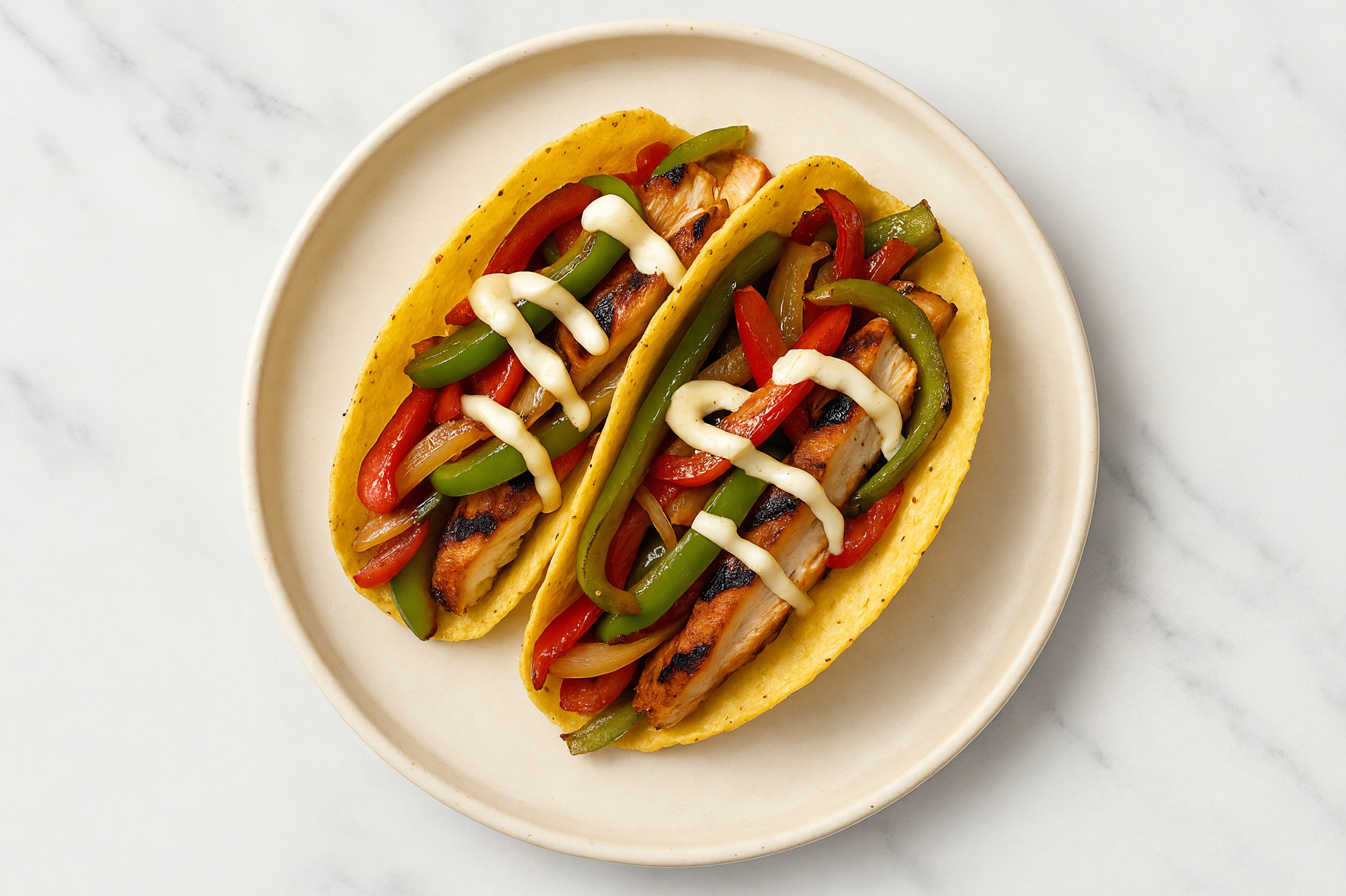 XL Extra Garlic Blackened Chicken Tacos | Hungryroot