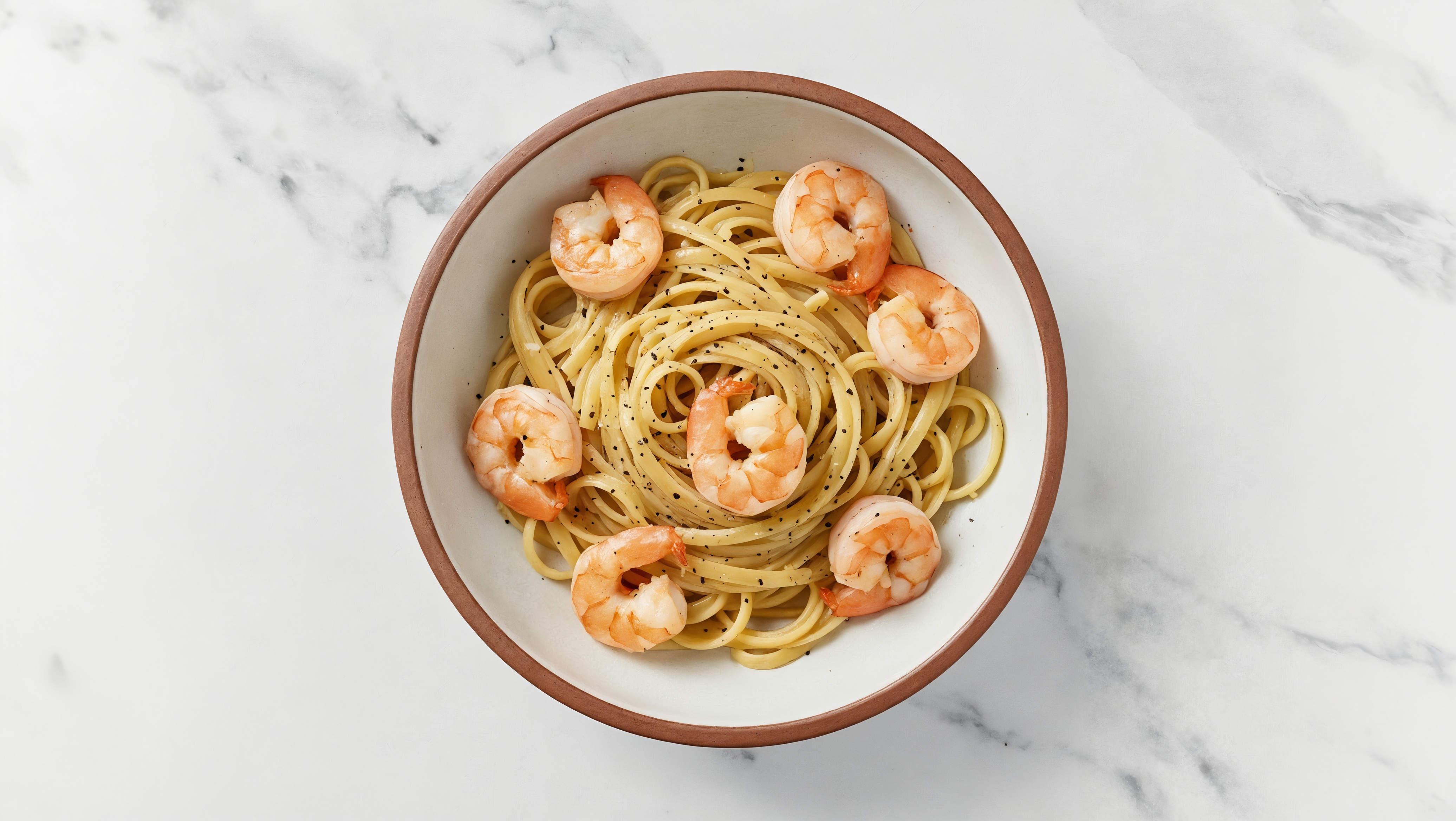 Lemony Brown Butter Shrimp Scampi | Hungryroot