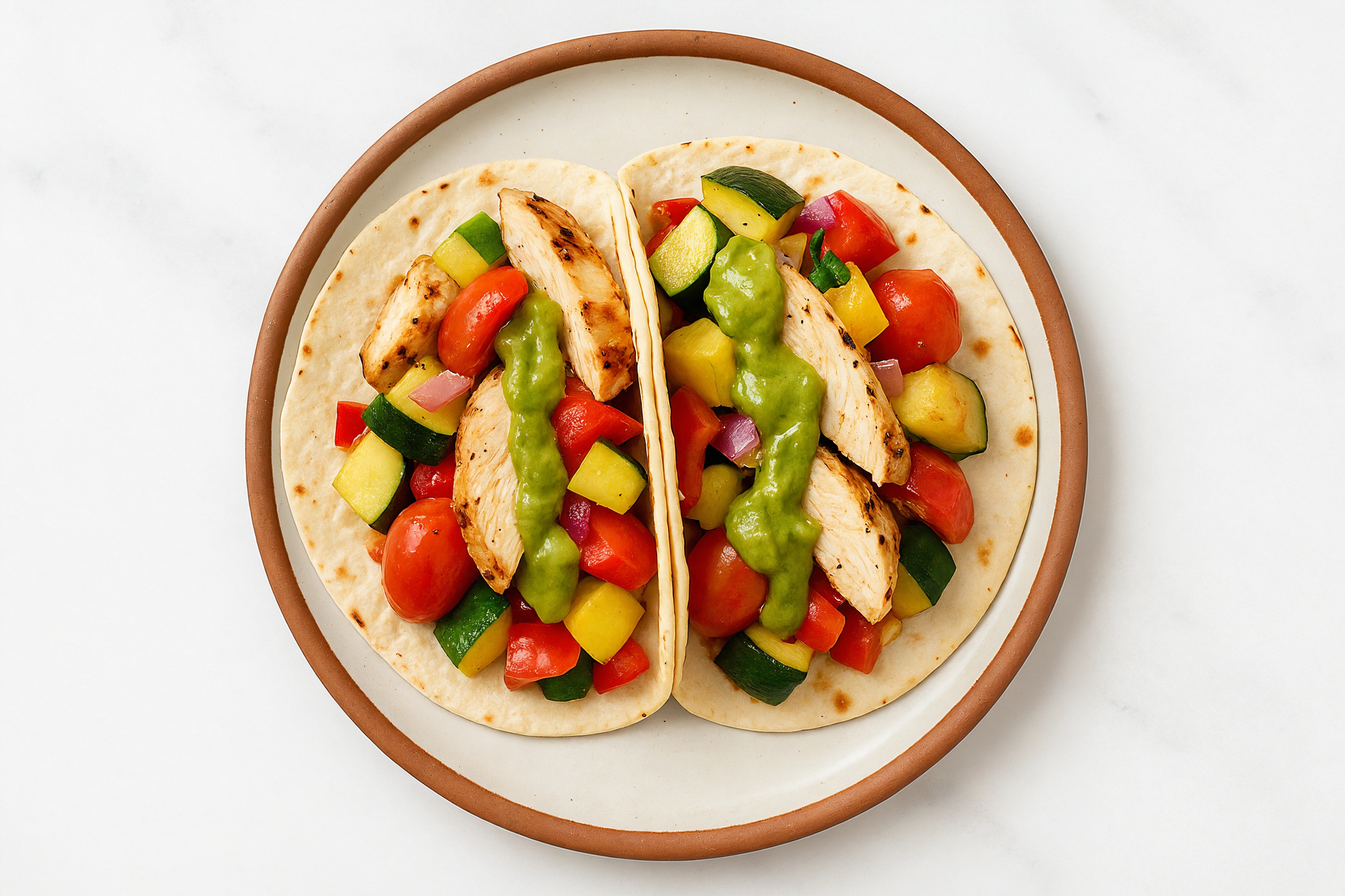 XL Extra Guac Chicken Tacos | Hungryroot