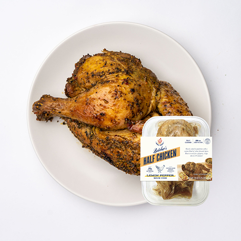 Lemon Pepper Half Chicken | Hungryroot