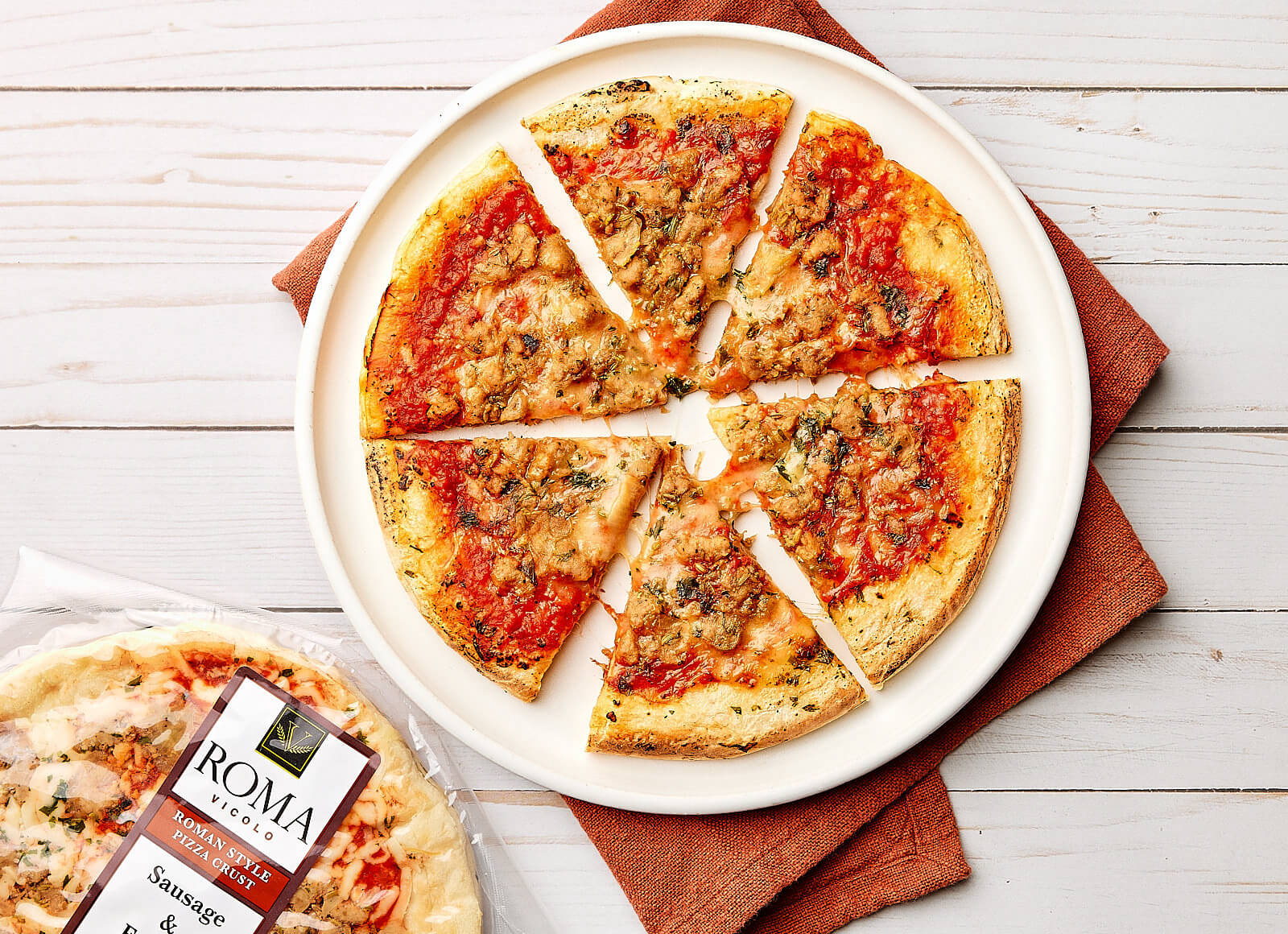 Italian Sausage Pizza | Hungryroot