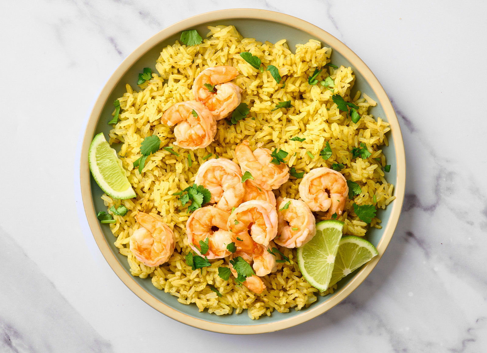 Cilantro Lime Shrimp + Jasmine Rice | Hungryroot