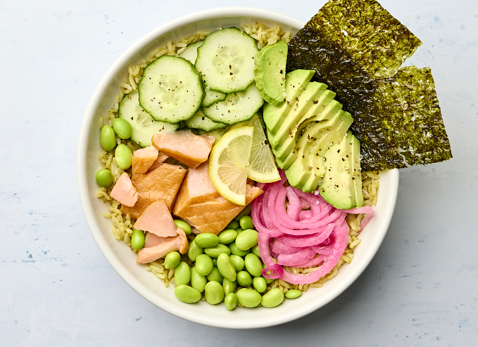 Salmon Poke Bowl | Hungryroot