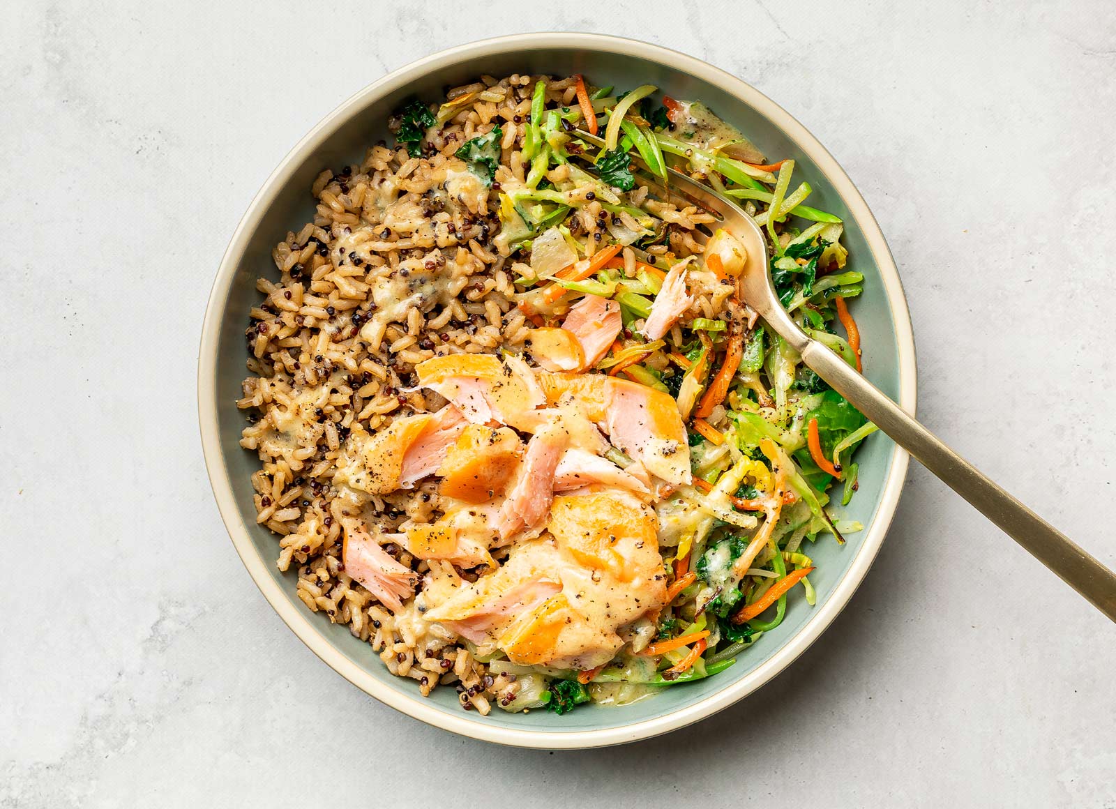 Super Salmon Power Bowl | Hungryroot