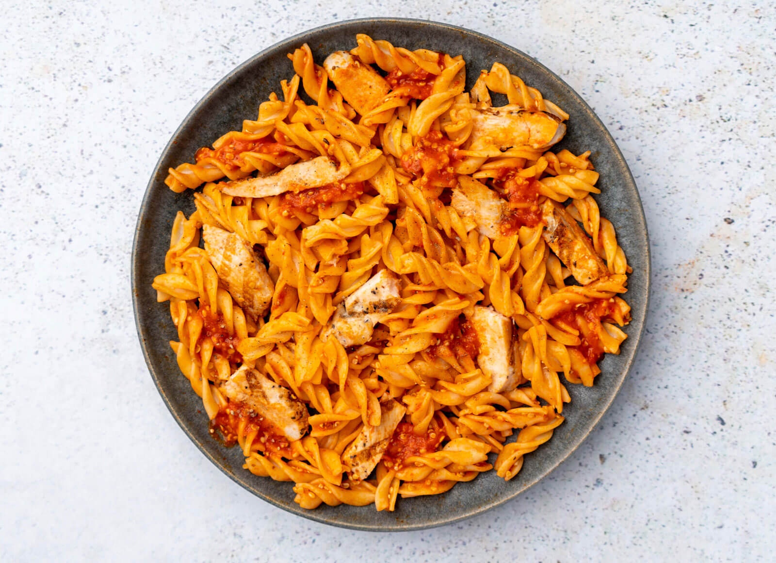 Chicken Fusilli Marinara | Hungryroot