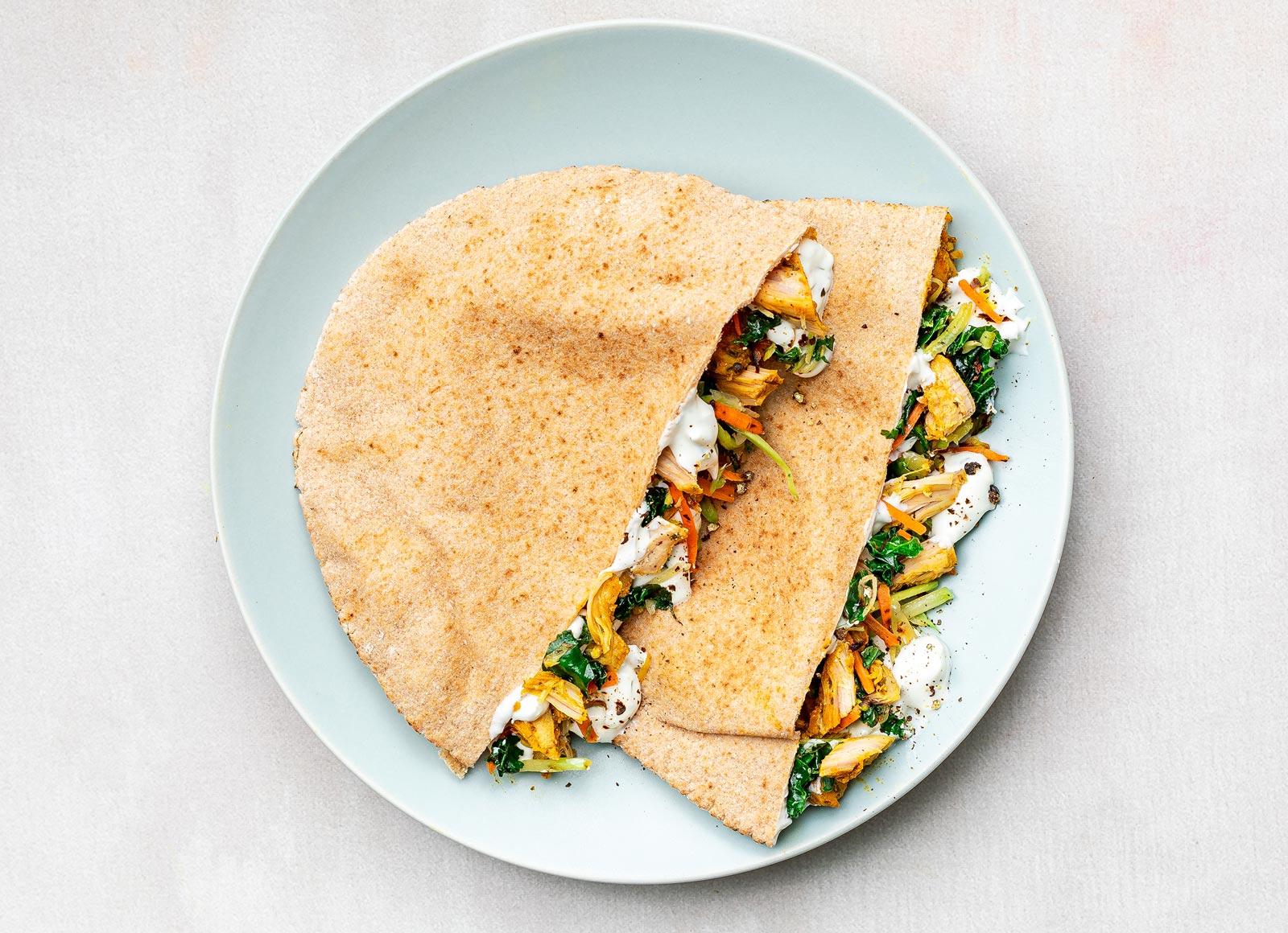 Classic Chicken Shawarma Pita | Hungryroot