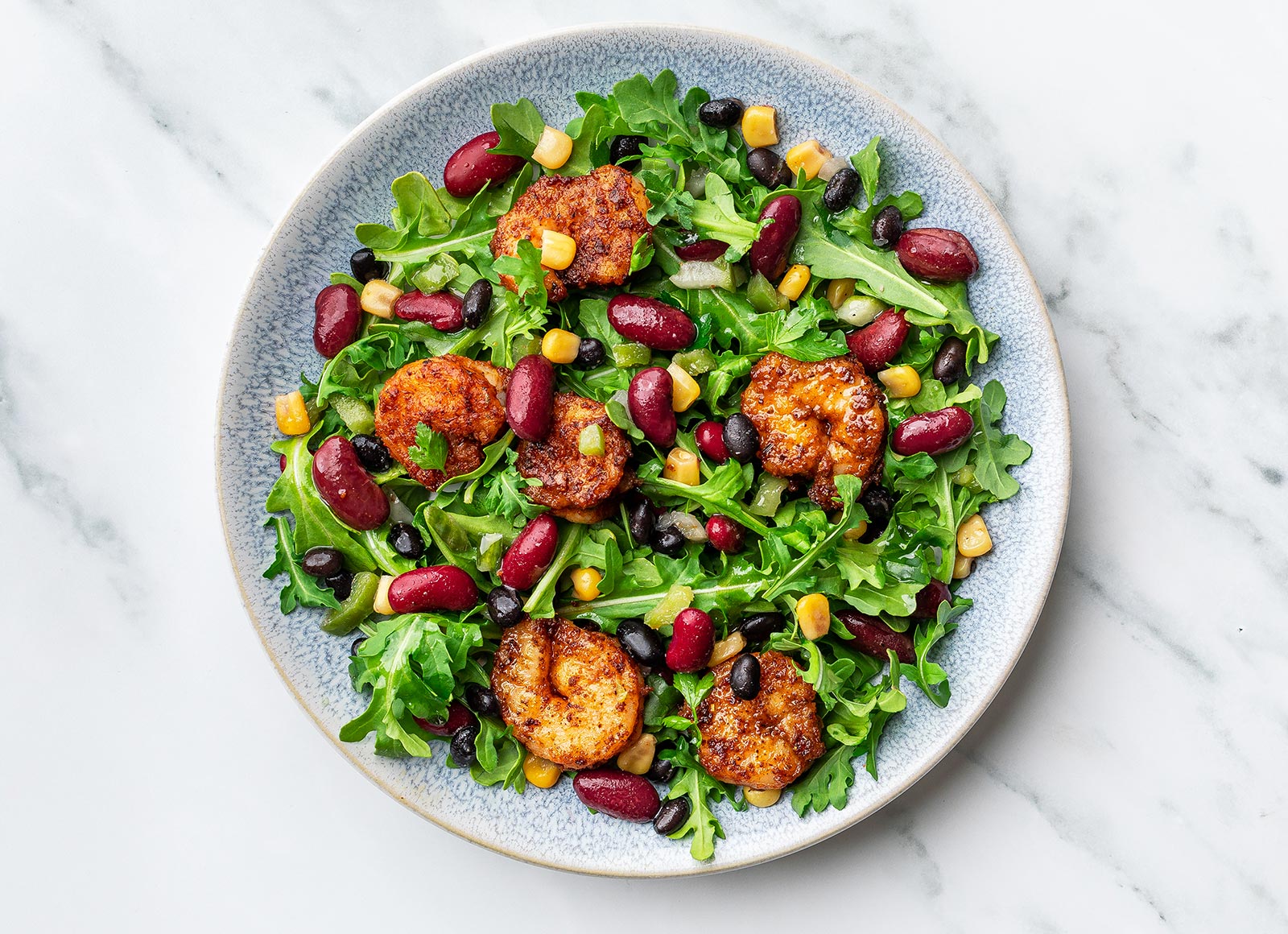 Blackened Shrimp Summer Salad | Hungryroot