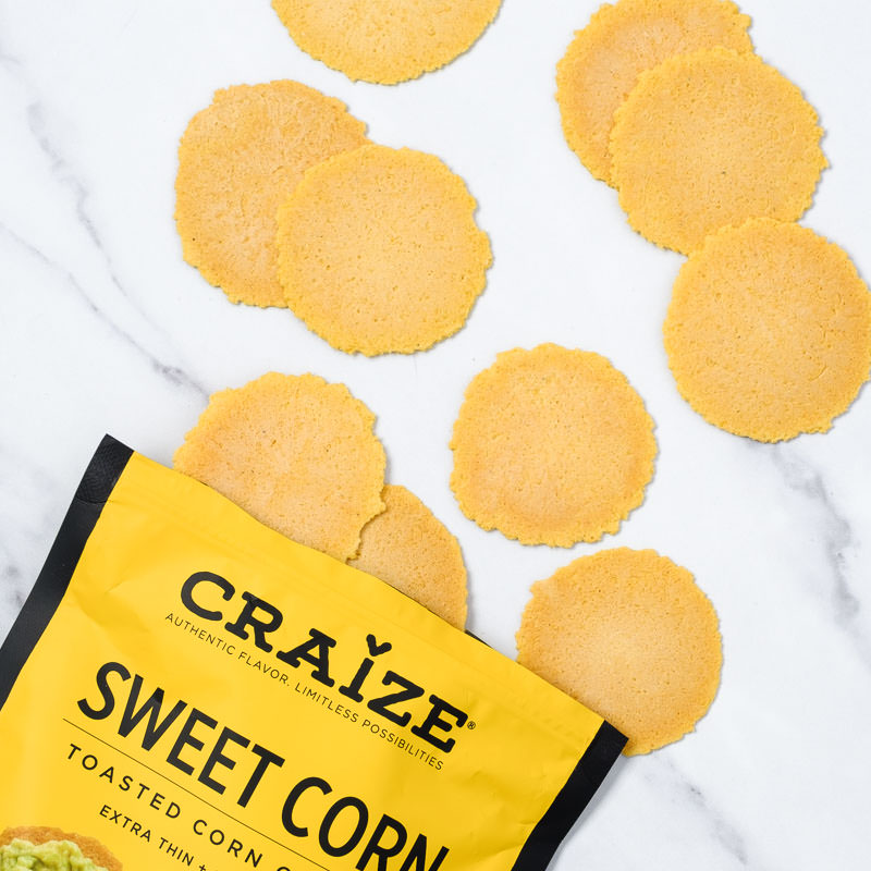 Sweet Corn Crackers | Hungryroot