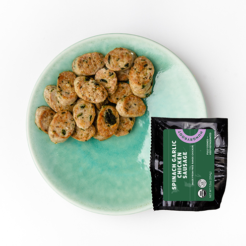 Spinach Garlic Chicken Sausage | Hungryroot