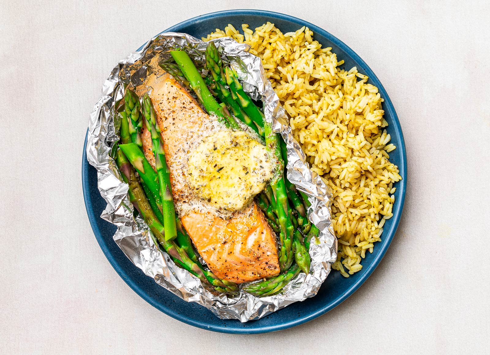 Roast + Ready Herby Butter Salmon | Hungryroot