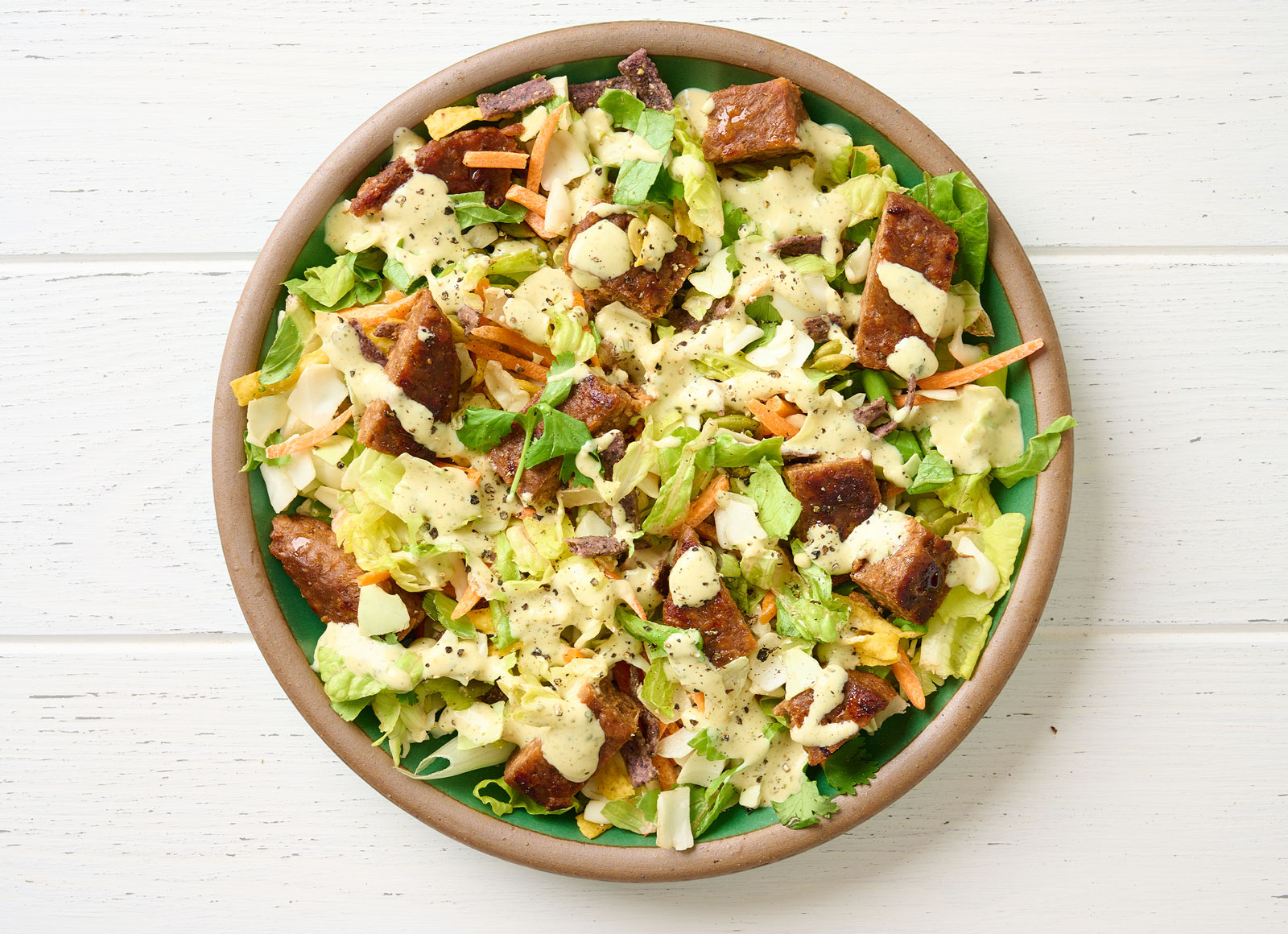 Southwestern Ground "Beef" Chopped Salad | Hungryroot