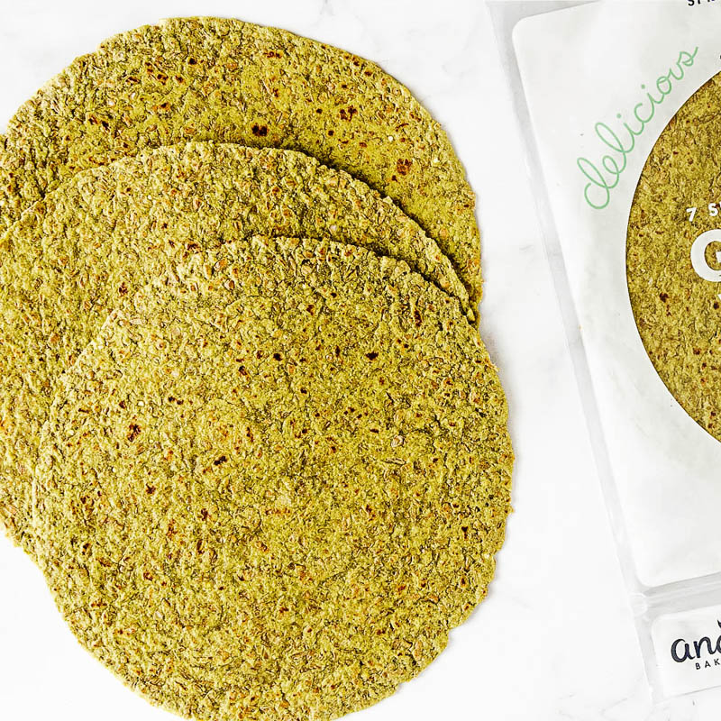 Whole Grain Kale + Spinach Wraps | Hungryroot